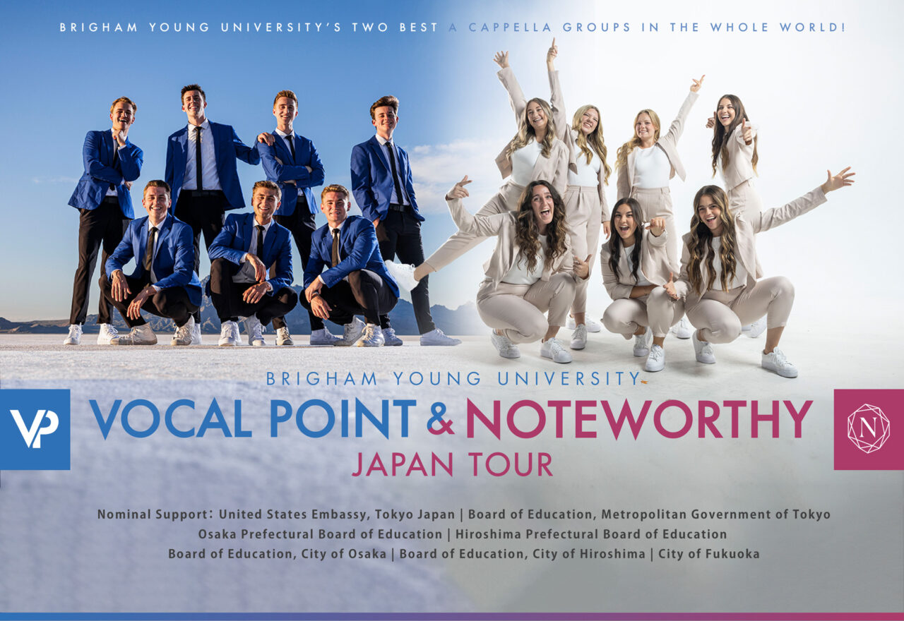 byuasiatour 2024 | BYU Vocal Point, Note Worthy